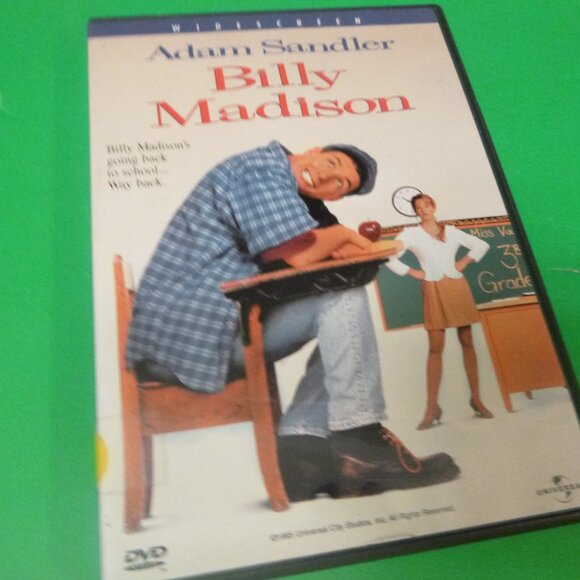 Media | Billy Madison Dvd Adam Sandler Actor Writer Norm Macdonald ...